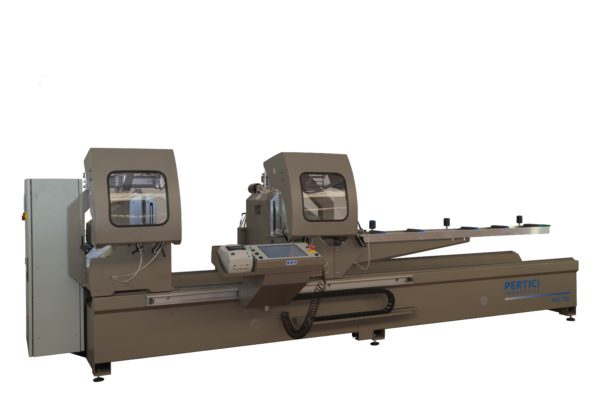 Pertici 600 TSE Double Mitre Saw (Full CNC) - AMS | Aluminium Machinery ...