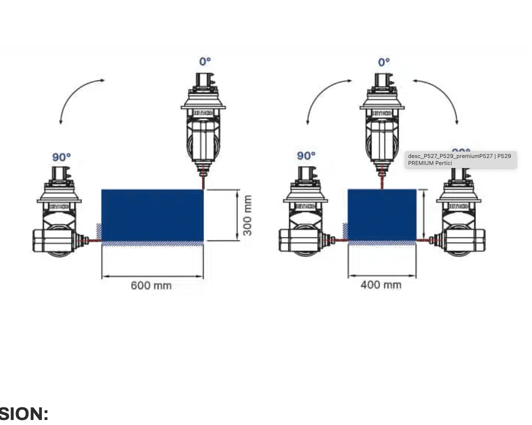 Pertici P527 5 Axis CNC Aluminium Profile Router - AMS | Aluminium ...